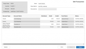 Fund Transfers and Account Transfers, pt. 1 of 2