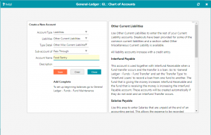 What are pass-through accounts?